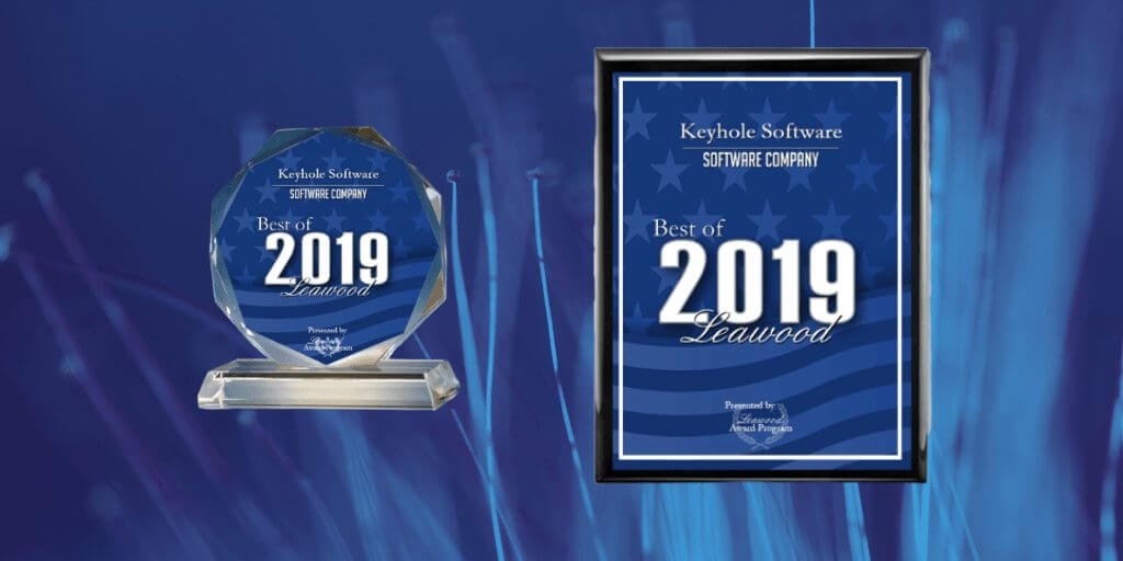 Keyhole Software Awarded "Best of Leawood" 2019 Software Company