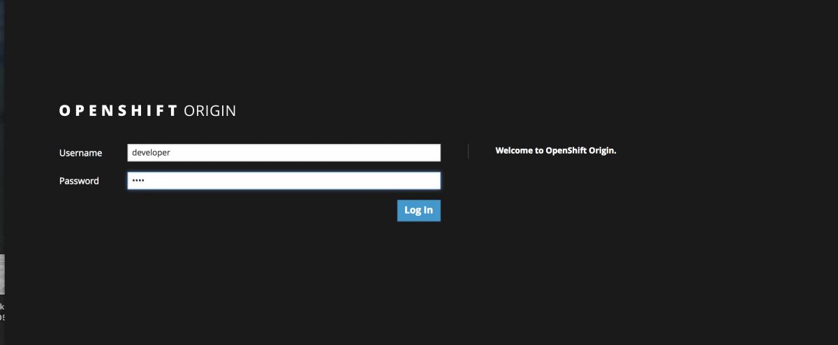 OpenShift Quick Start