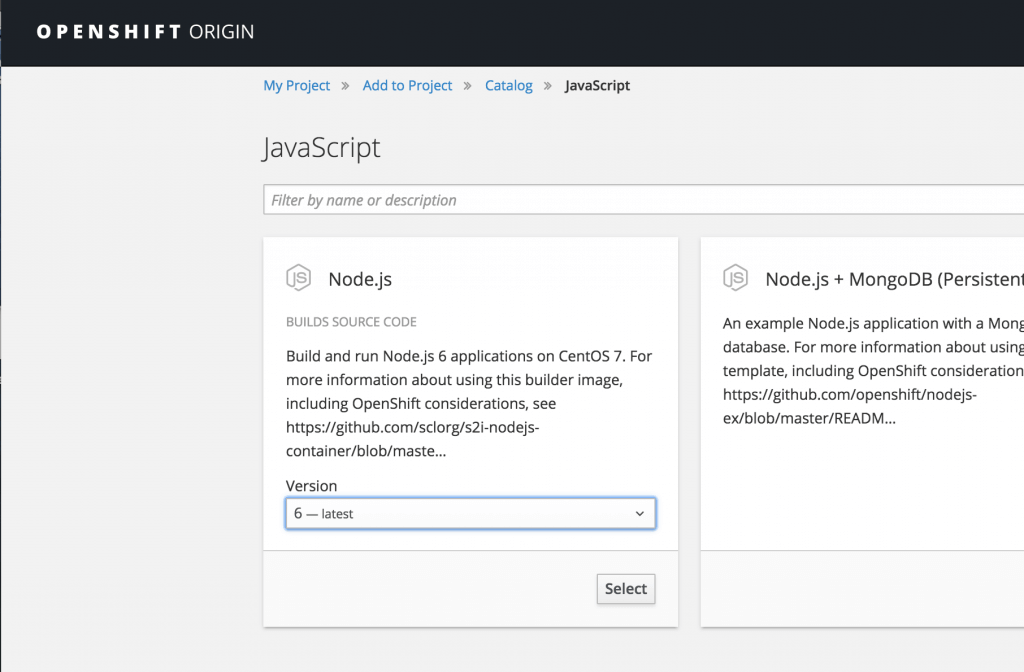 OpenShift Quick Start
