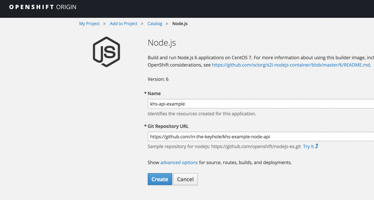 OpenShift Quick Start