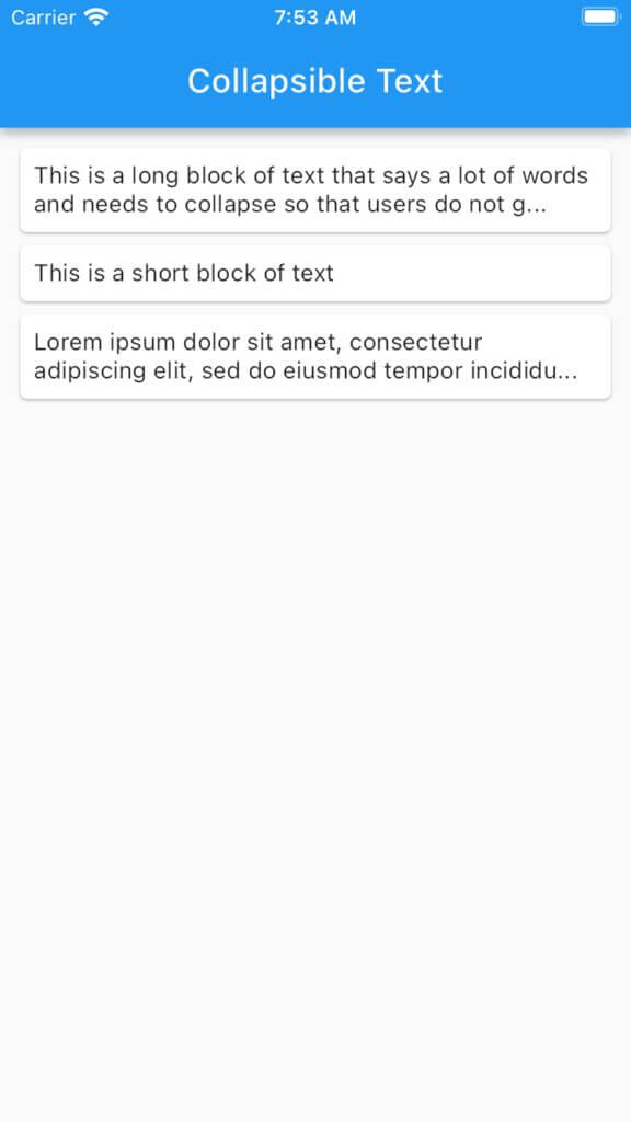 Flutter Essentials: Strategies for Collapsible Text in Flutter | Keyhole Software